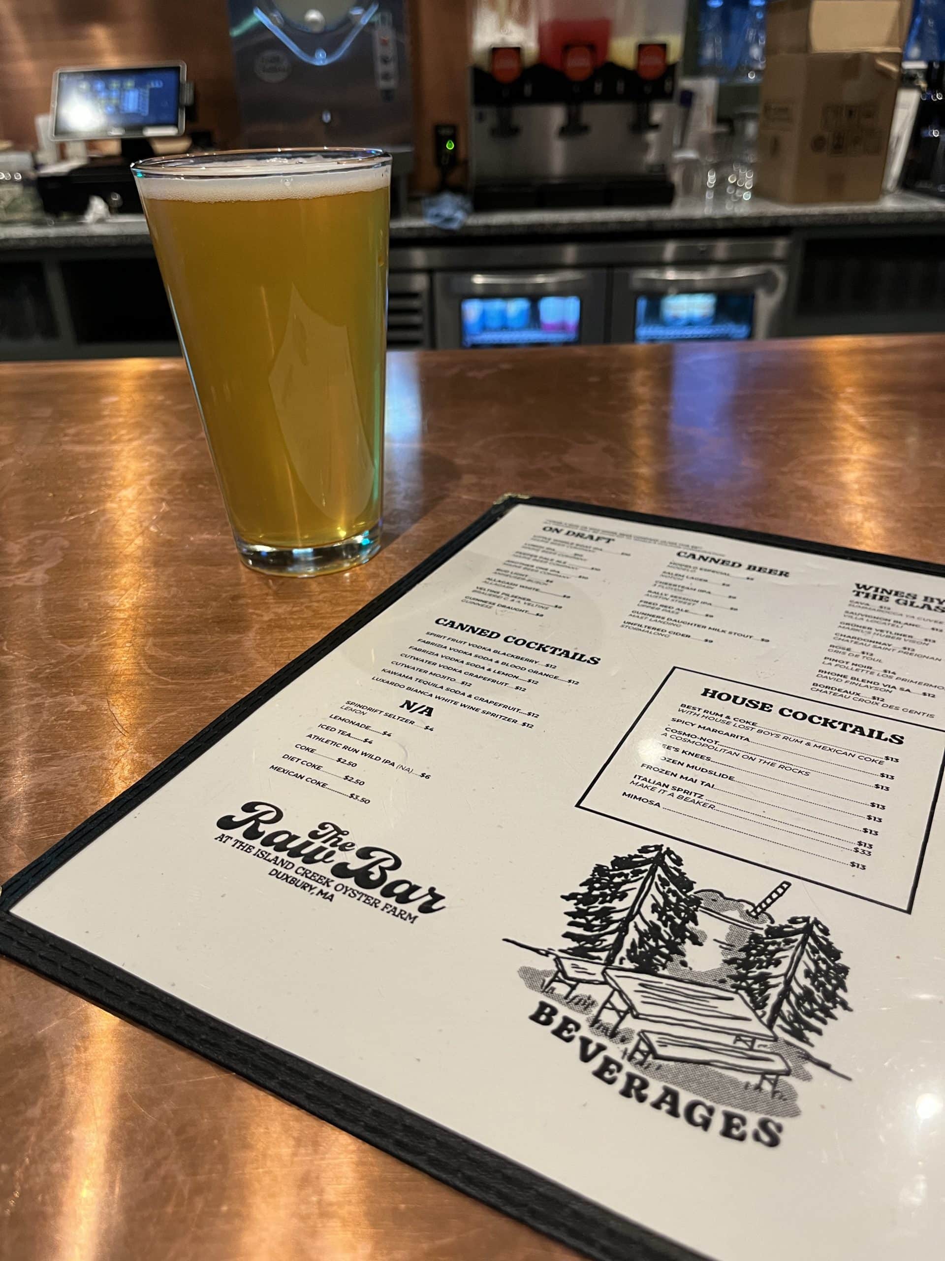 Indoor Raw Bar at ICO - Backyard Road Trips